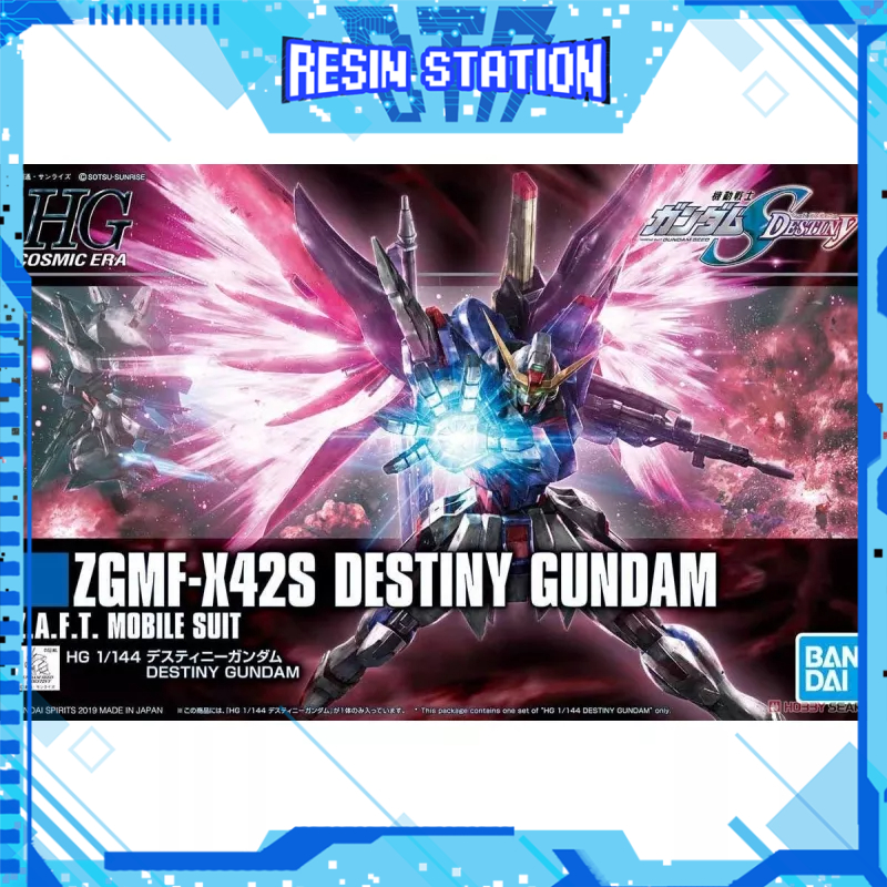 HGCE 1/144 DESTINY GUNDAM (REVIVE) GUNDAM SEED DESTINY BANDAI GUNPLA ...