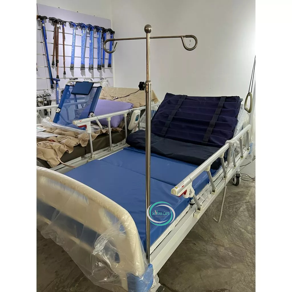 Metal Drip Pole for Hospital Bed (without wheel) | Shopee Malaysia