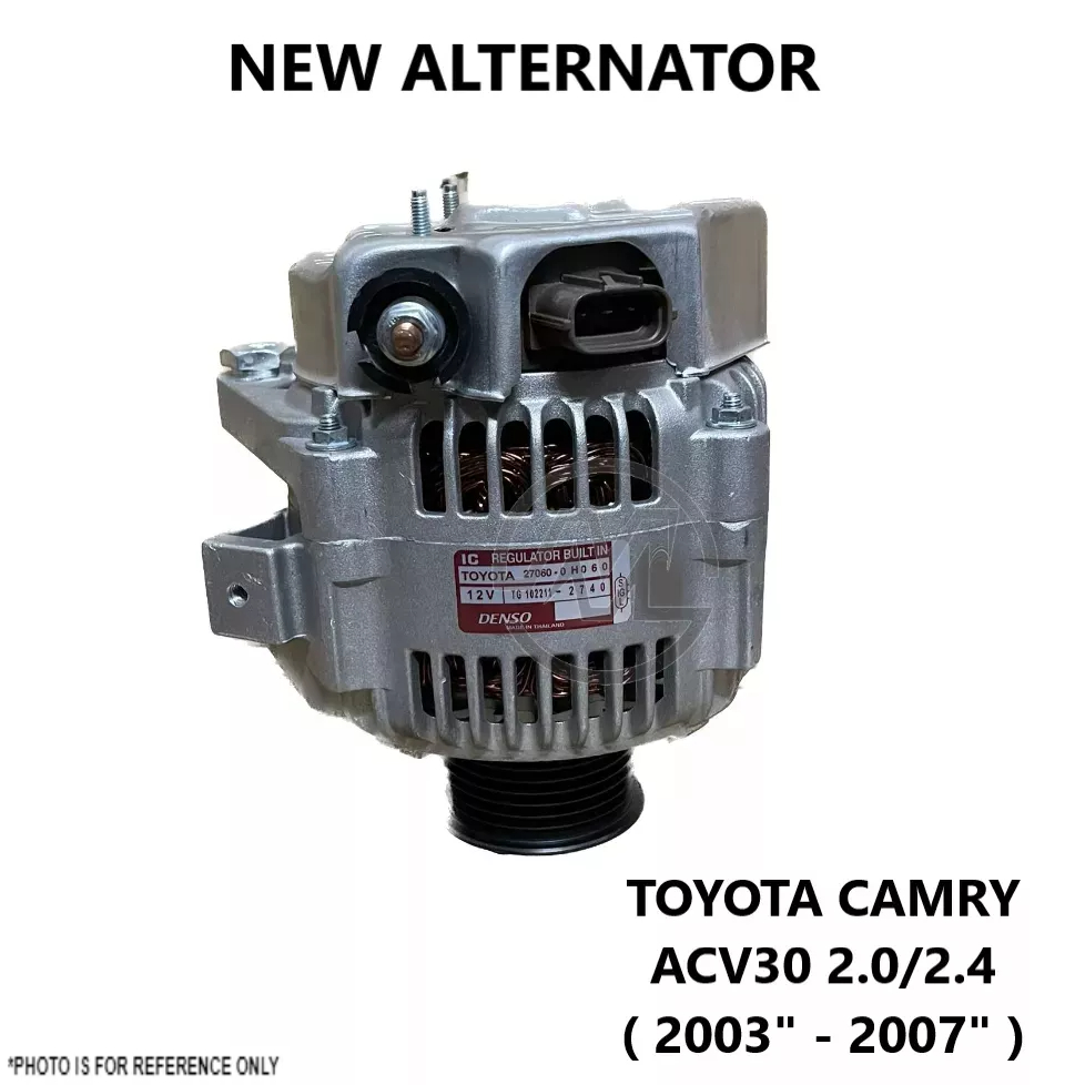 TOYOTA CAMRY ACV30 2.0 / 2.4 2003" - 2007" 27060-0H010 NEW ALTERNATOR ...