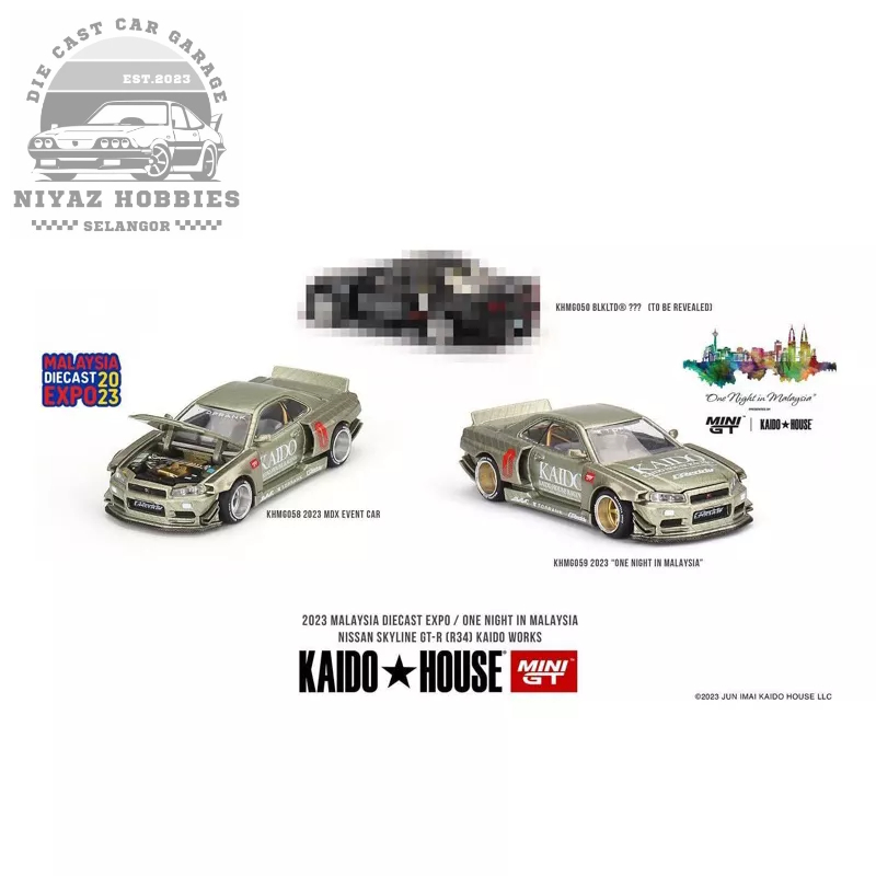 Kaido House Mini GT Nissan Skyline GTR (R34) Kaido Work + Metal ...