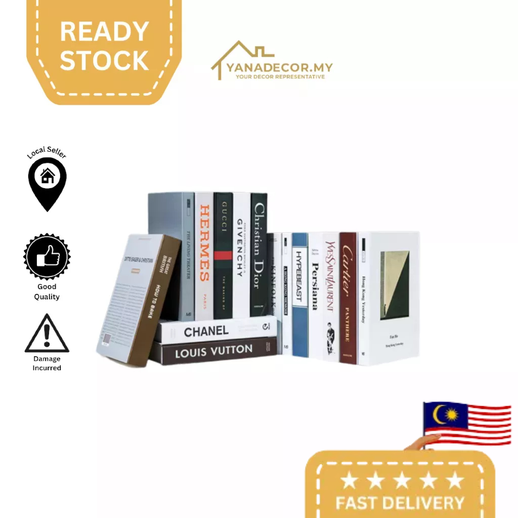[READY STOCK]Buku Hiasan Buku Palsu - Display Decoration Book | Shopee ...