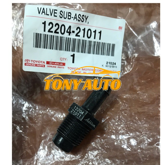 ORIGINAL TOYOTA VIOS NCP42 NCP93 PRIUS YARIS VENTILATION PCV VALVE ...