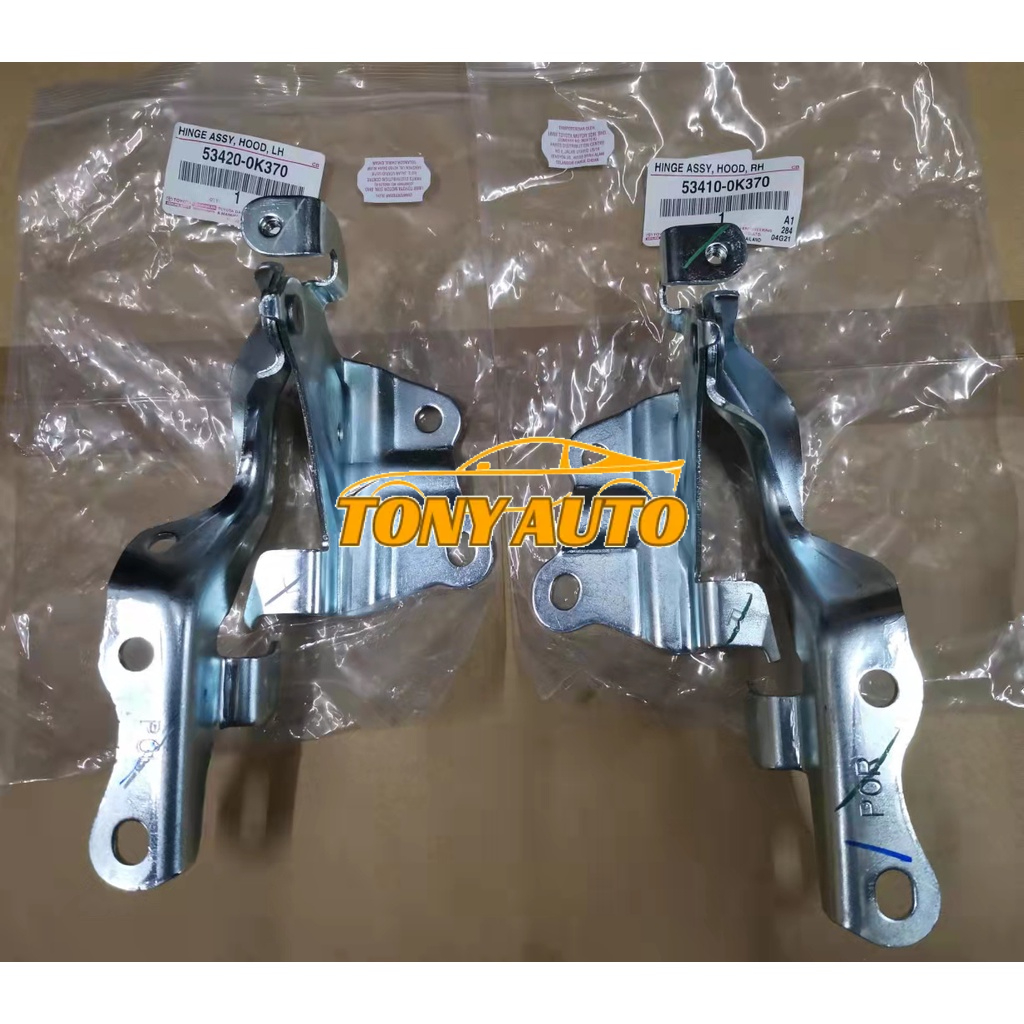 *ORIGINAL TOYOTA GUN125 HILUX REVO 2016-2021 FRONT/DEPAN BONNET HINGE ...