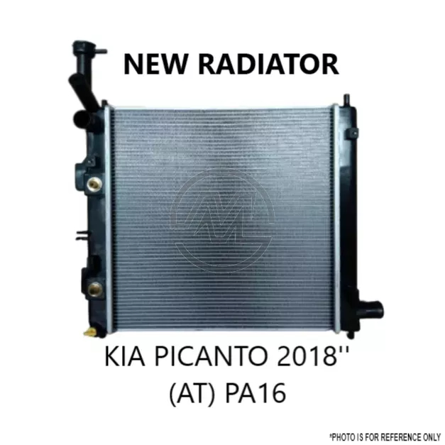RADIATOR KIA PICANTO AUTO TANGKI AIR KERETA KIA PICANTO AUTO PA16 PA26 ...