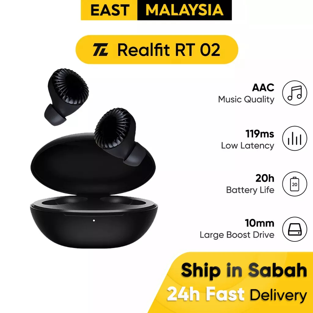 realme RealFit GoPods E5 RT02 /E3-RT01 TWS Wireless Earbuds In-ear ...