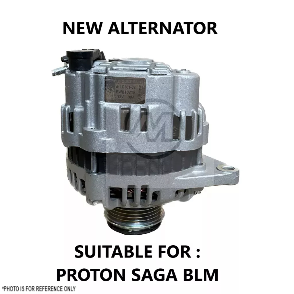 PROTON SAGA BLM NEW ALTERNATOR 90A 6PK PW810715 WAJA EXORA PREVE ...