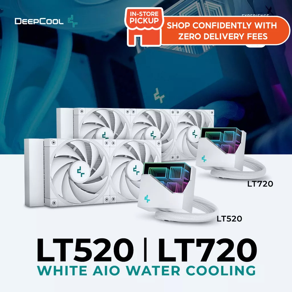 # DeepCool [ LT520 / LT720 ] ARGB AIO Liquid CPU Cooler With Multi ...