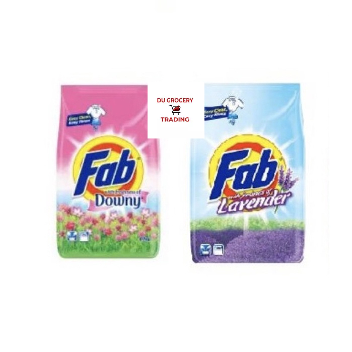 Fab Detergent Powder 680g - Freshness Of Downy / Lavender | Shopee Malaysia
