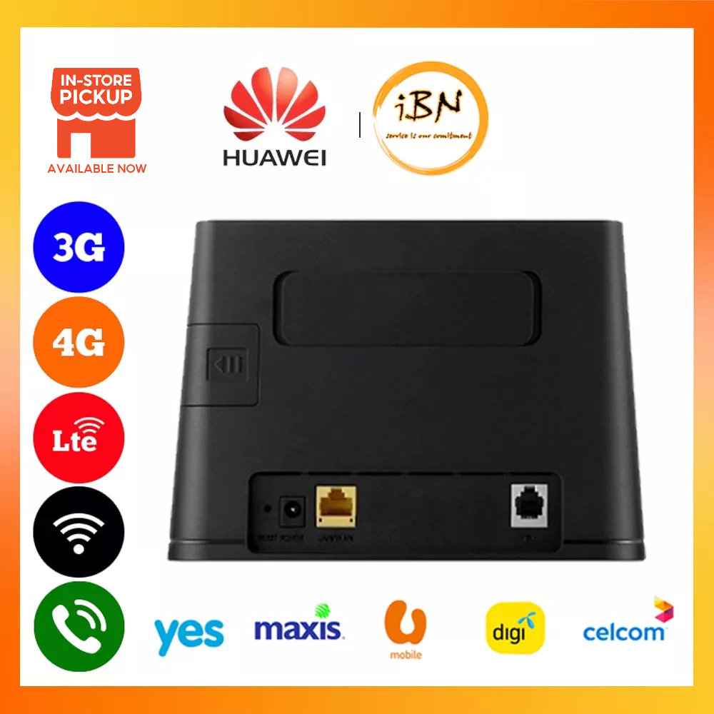 Huawei 4G Router B310 B310S-22 B310As-852 Modified Unlimited Internet ...