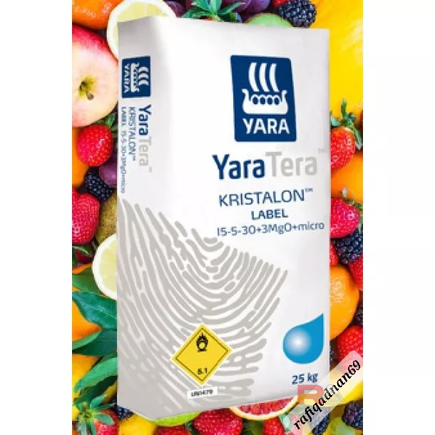 5KG REPACK Baja Kecil Biji Tebal Isi Buah Larut Air Yara Tera KRISTALON ...