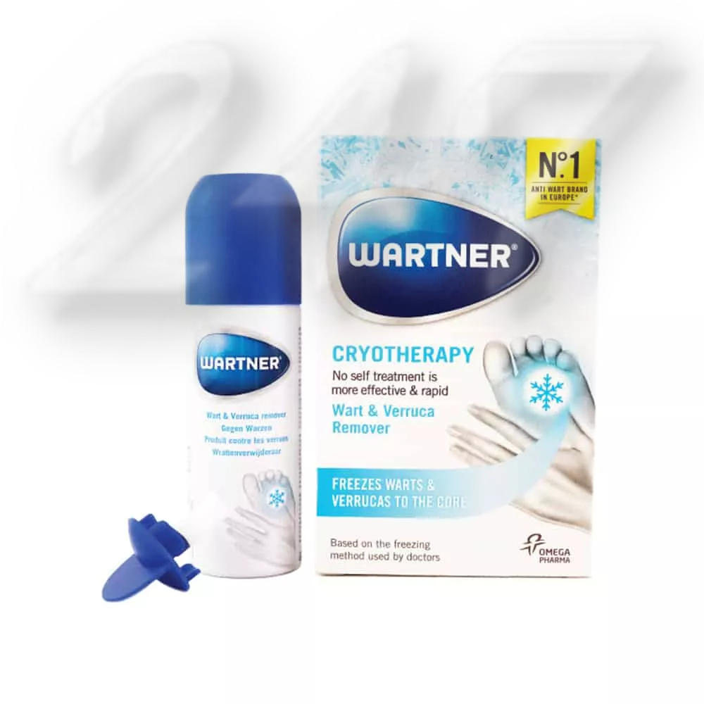 Wartner Cryotherapy - Wart & Verruca Remover 50ml (EXP:11/2024 ...
