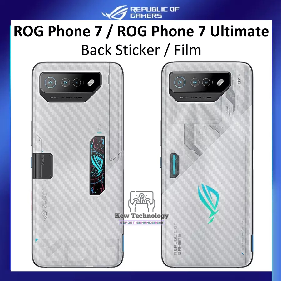 Asus ROG Phone 7/ROG Phone 7 Ultimate Back Sticker/Film Wrapping ...