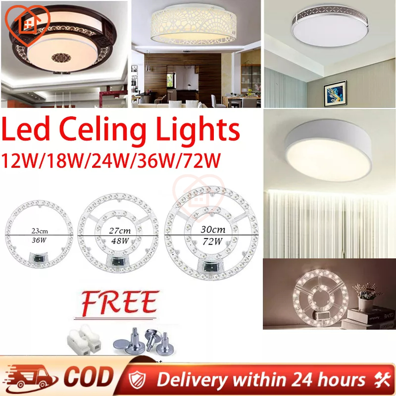 📣LOWEST PRICE📣72W Round Led Module Light Magnetic Ceiling Light Lamp ...