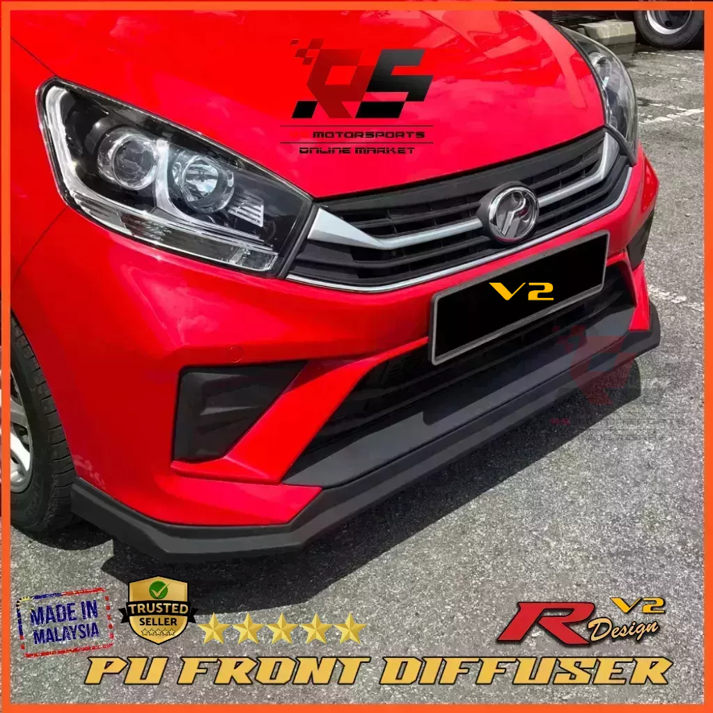 🏁READY STOCK🏁 🇲🇾R-DESIGN V2🇲🇾 Perodua Axia Facelift Tahun * 2019 ~ 2022 ...