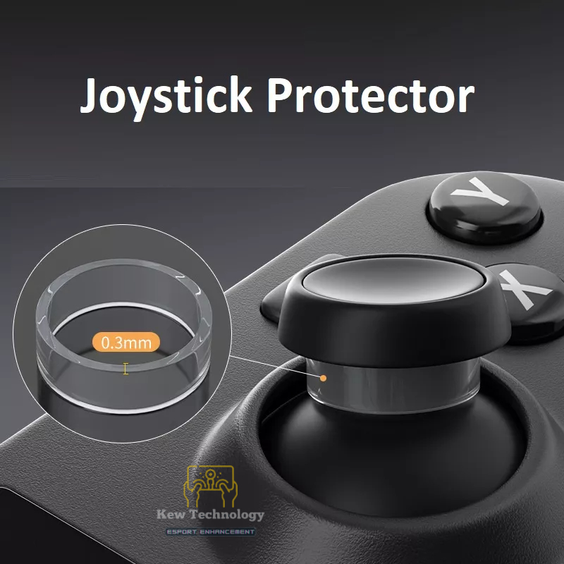 Joystick Protector Joy Stick Silicone Protective Ring Invisible Elastic ...