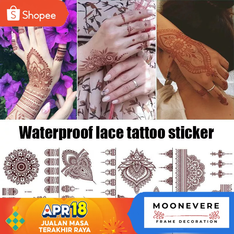 inai Sticker instant kahwin tunang dinner | Shopee Malaysia