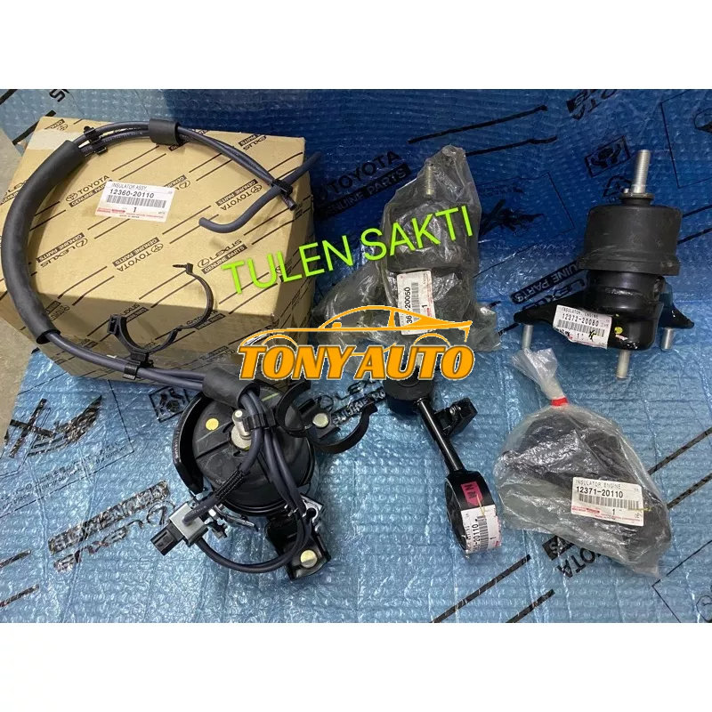 ORIGINAL TOYOTA HARRIER MCU35 MCU36 V6 3.0 4x4wheel ENGINE MOUNTING SET ...