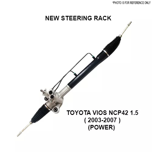 NEW POWER STEERING RACK TOYOTA NCP42 1.5 2003'' - 2007'' ( WITHOUT TIE ...