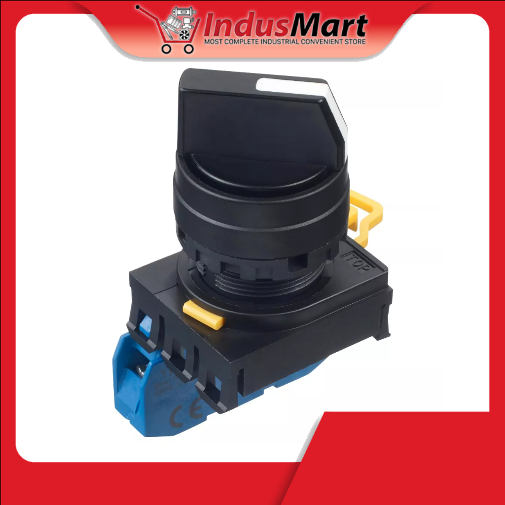 IDEC YW1S-2E10 Selector Switch 90 Deg 2 Position 1NO, Maintained ...