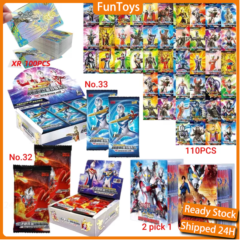 🌈24H🌈288Pcs/box Ultraman game cards Ultraman Collector's Card Ultra ...