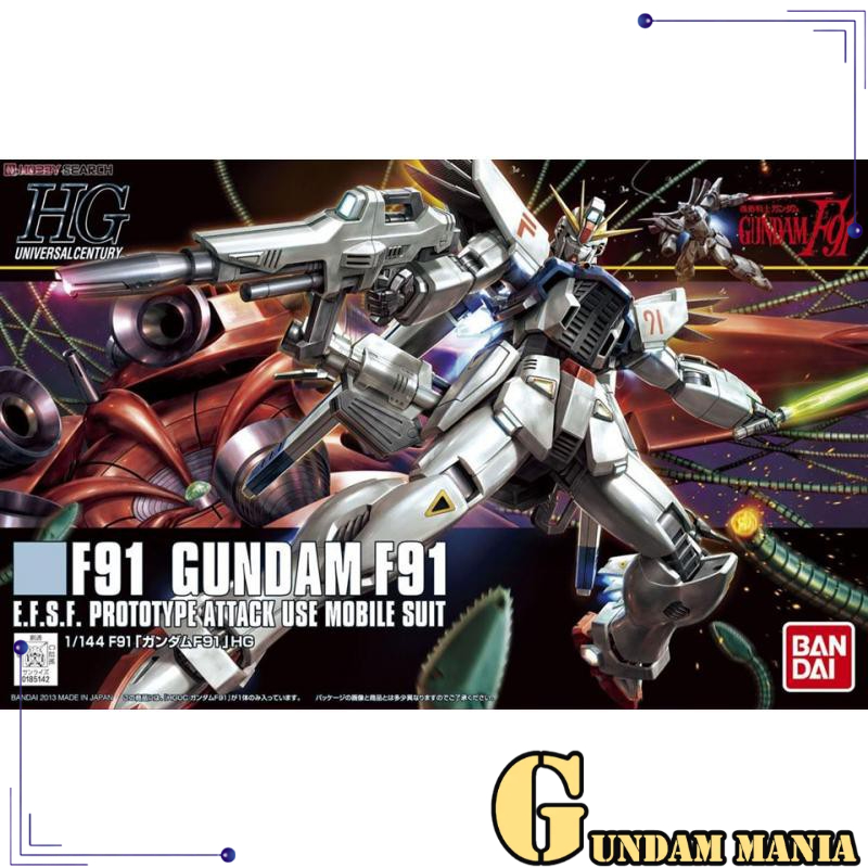 (HGUC)Bandai F91 Gundam F91 | Shopee Malaysia