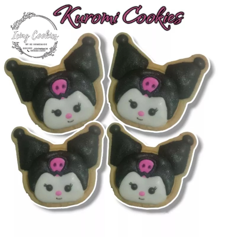 Sanrio Theme Cookies Kuromi Cinnamoroll Pompompurin Sugar Cookies Icing ...