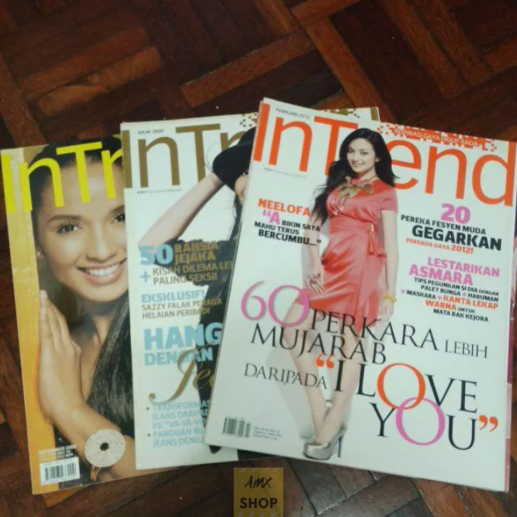 Majalah InTrend (USED) | Shopee Malaysia
