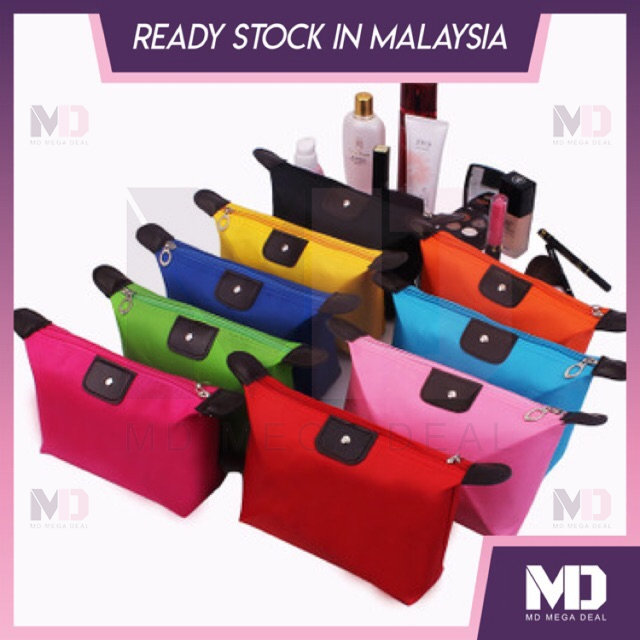 《Mega Deal》Women Travel Cosmetic Bag Beauty Make Up Bag Dompet Cosmetic ...