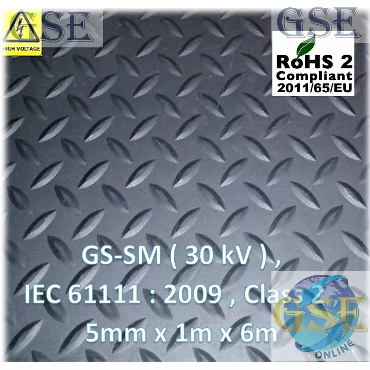 Model: GS-SM, RoHS 2, Class 2 High Voltage Electrical Insulation Rubber ...