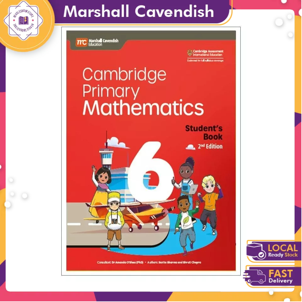 Cambridge Primary Mathematics Textbook 6 Student Book 2nd Edition ...