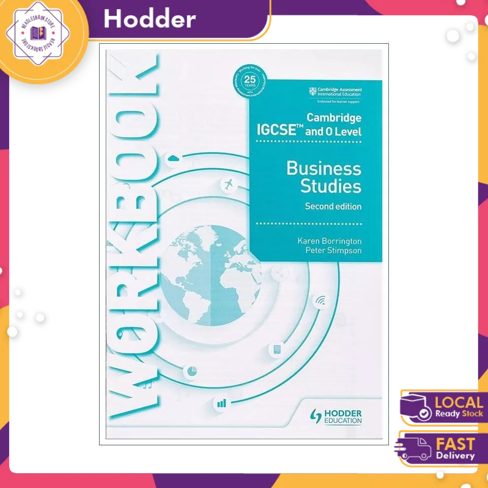 Cambridge IGCSE And O Level Business Studies Workbook 2nd Edition - ISBN 9781510421257 - Hodder ...