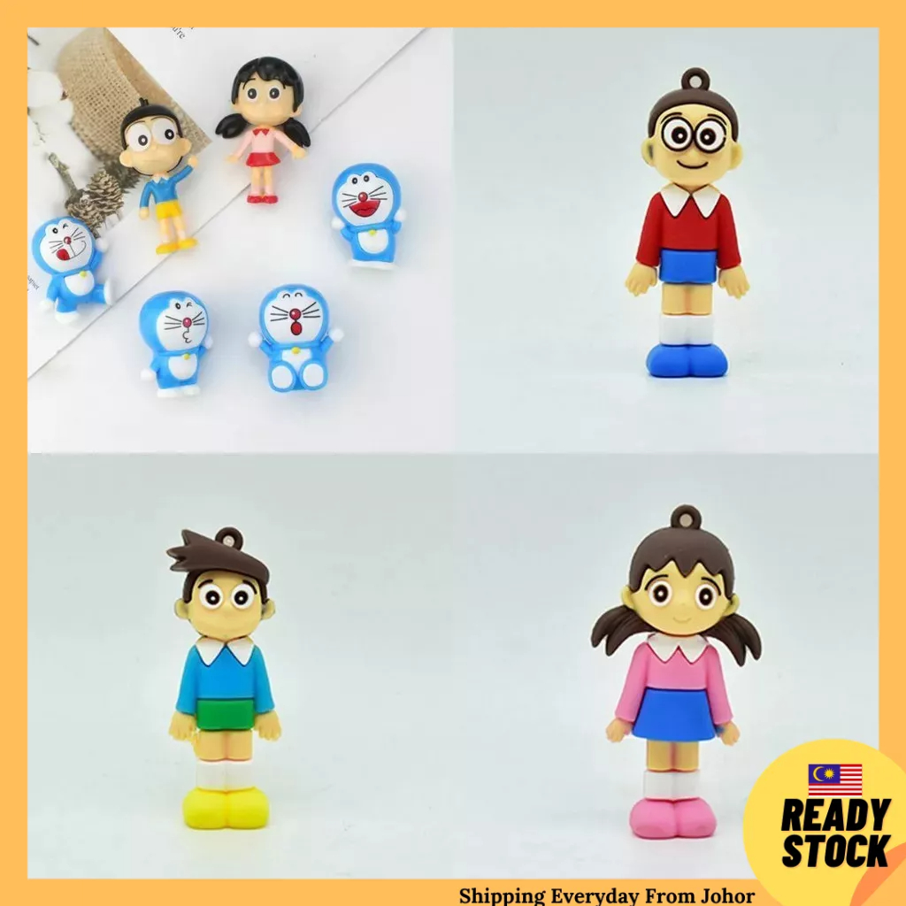 Doraemon Suneo Nobita Shizuka Birthday Cake Topper Decoration 哆啦A梦大雄静香小 ...