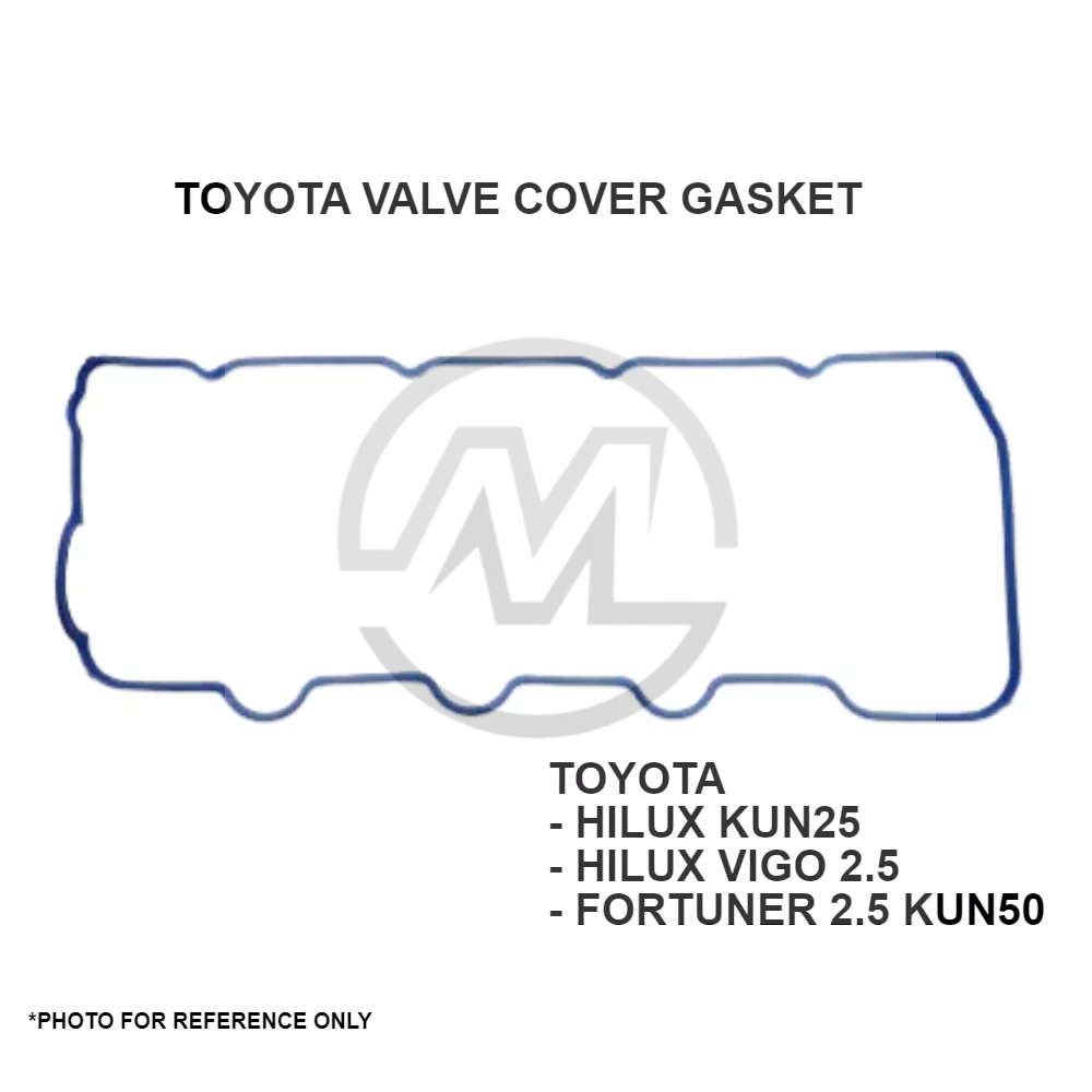 NEW TOYOTA VALVE COVER GASKET 11213-30020 TOYOTA HILUX VIGO KUN 25 KUN26 FORTUNER 2.5 HIACE ...