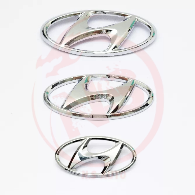 Hyundai Emblem Hyundai Logo For Hyundai Car Front/Rear /Dropship/Real ...