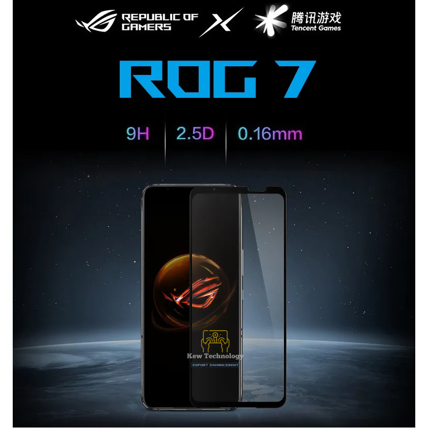 Asus ROG Phone 7 ROG Phone 7 Ultimate Tempered Glass Screen Protector ...