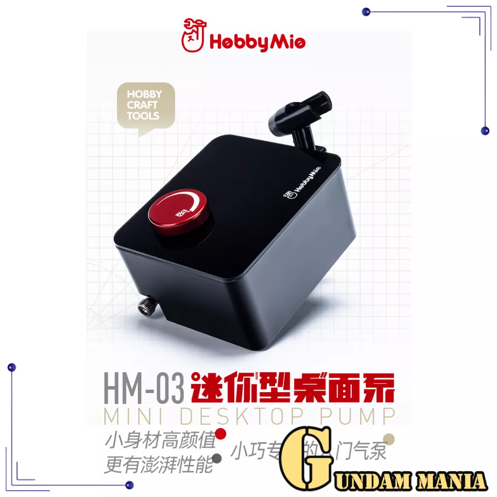 HobbyMio HM03 Mini Airbrush Compressor | Shopee Malaysia