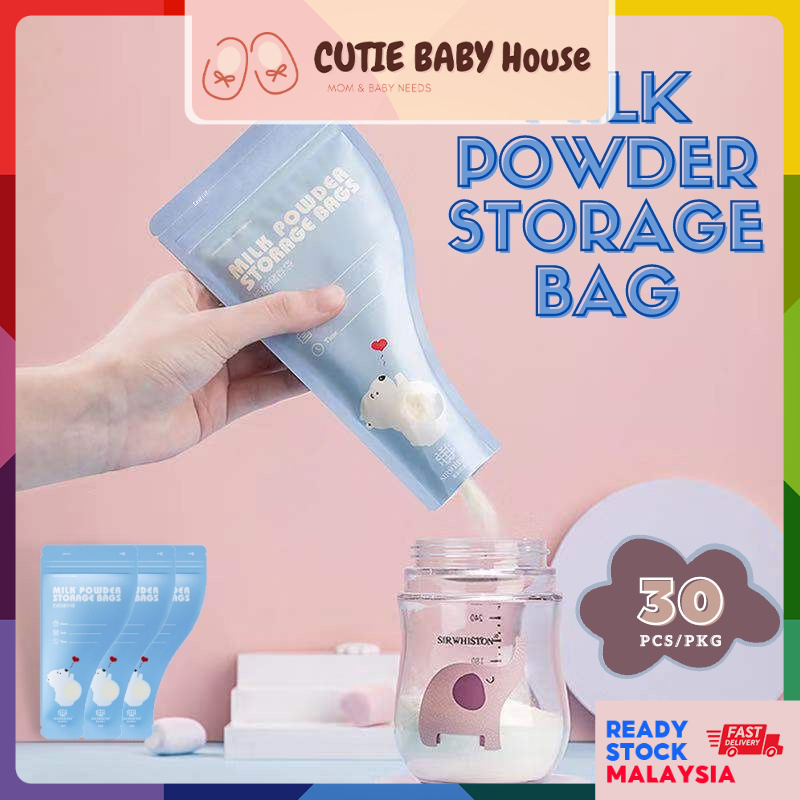 [30PCS] Disposable Milk Powder Storage Bags Plastik Simpanan Susu ...