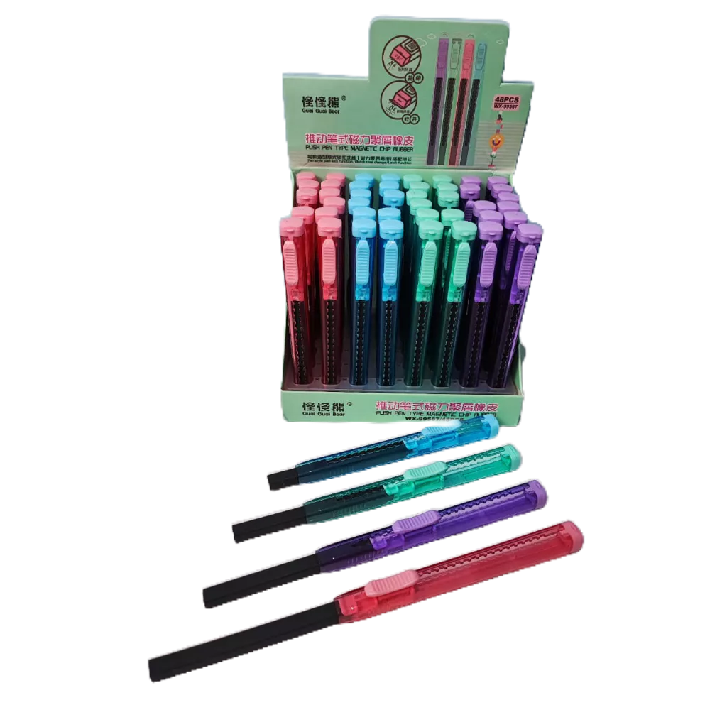 ERASER PUSH PEN TYPE WITH MAGNETIC CHIP (1PCS) WX99567 | Shopee Malaysia