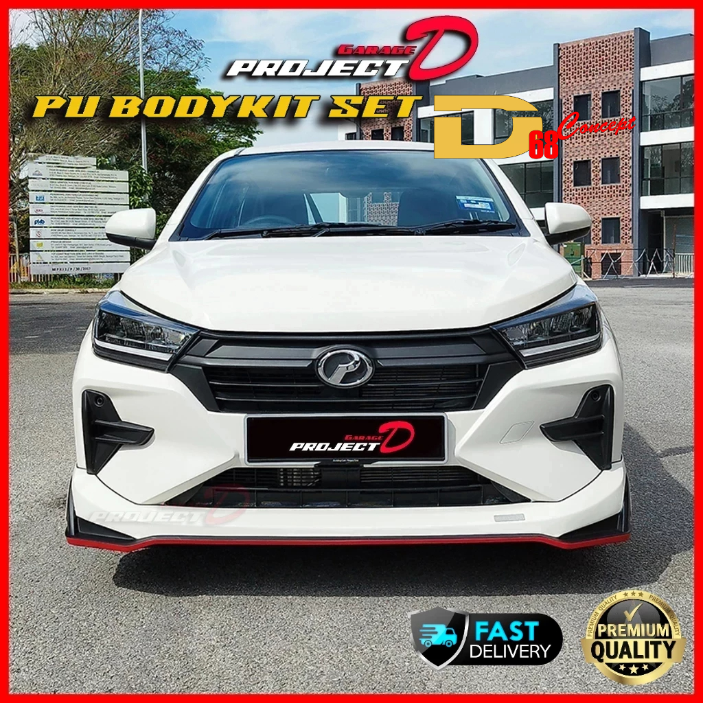 💥Ready Stock💥Perodua New Axia (D74A) 2023 *D68 Concept* PU Bodykit Set ...