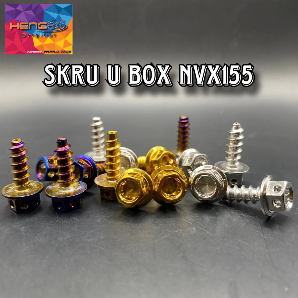 🇹🇭🔥SKRU U BOX NVX 155 ORIGINAL HENG THAILAND 🔥🇹🇭 | Shopee Malaysia