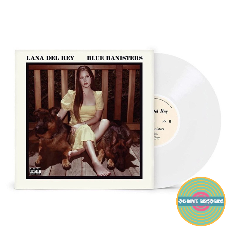 Lana Del Rey - Blue Banisters (Limited Transparent White Colored Vinyl ...