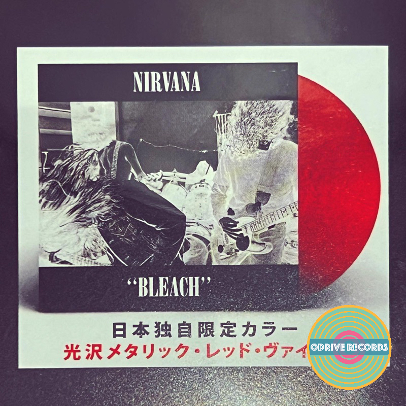 Nirvana - Bleach (Limited Japan RSD 2023 Exclusive Luster Red Vinyl LP) | Shopee Malaysia