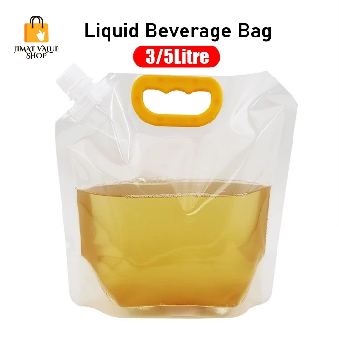 Liquid Beverage Bag /Air Minuman Bag / Transparent Liquid Drink Pouch ...