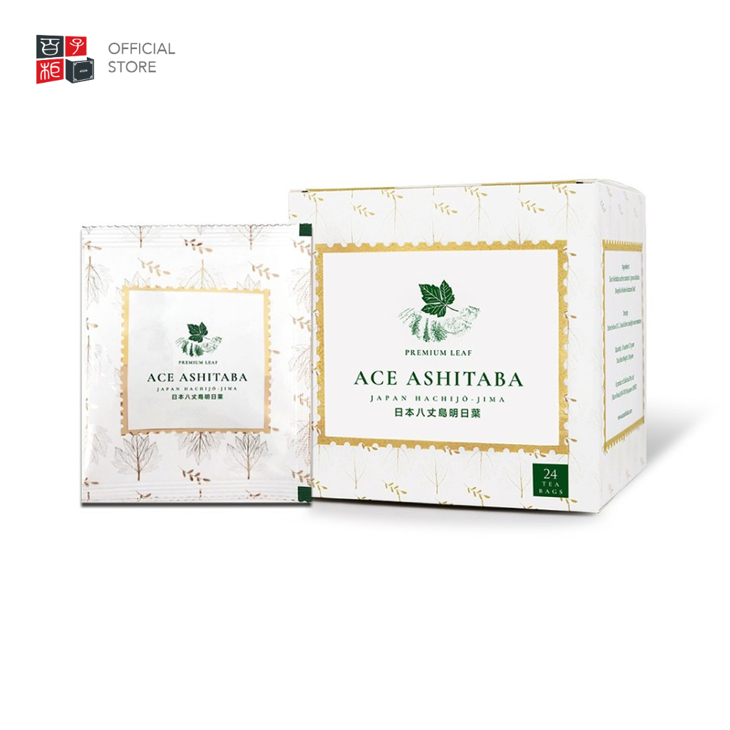 Ace Ashitaba Drink (24 sachets) Organic Health Detox Tea Chalcone ...