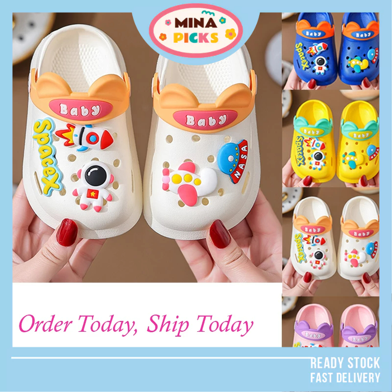 C02 18-29 Kid's Astronaut Shoes | Baby Sandals Slippers Cute Twins ...