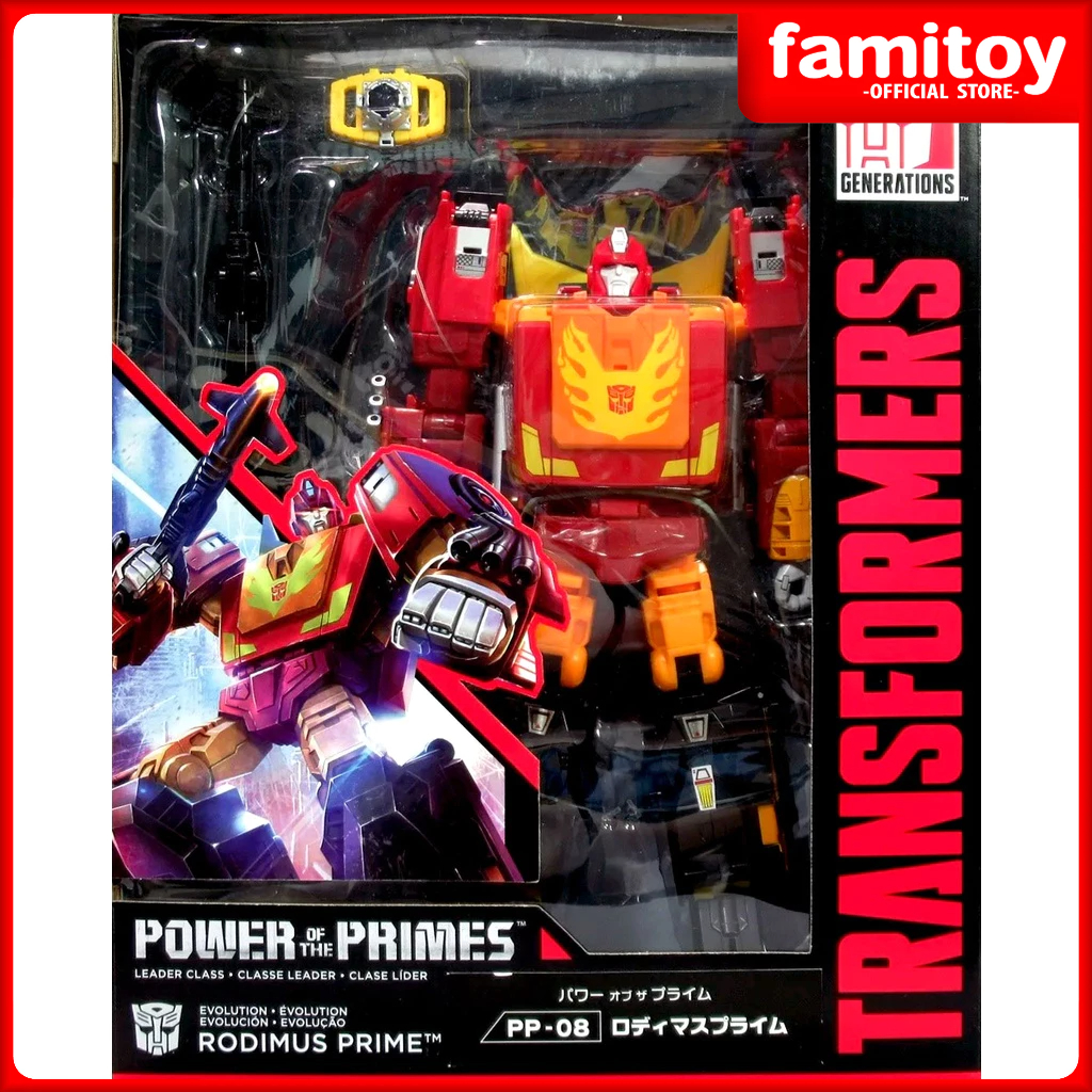 TakaraTomy Transformers Power Of The Primes PP-08 Rodimus Prime ...