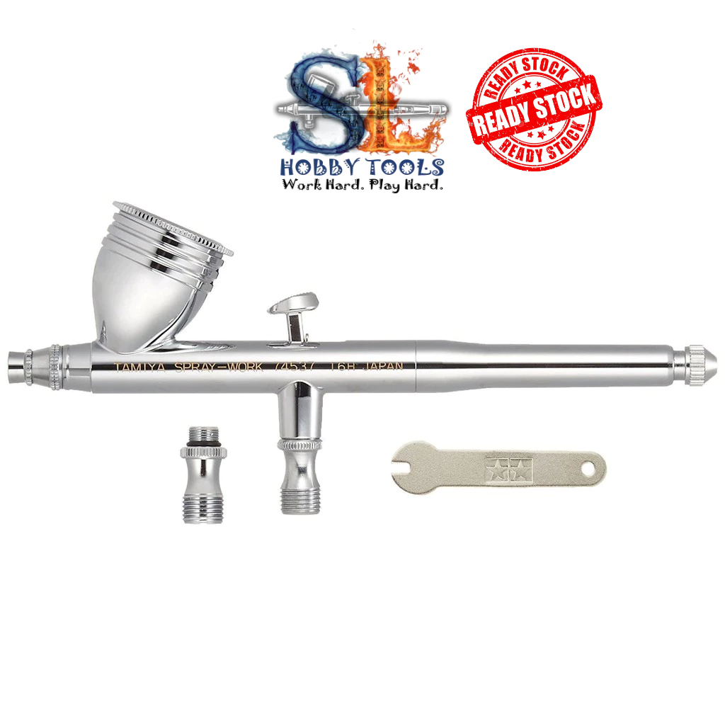 Tamiya SPRAY-WORK HG AIRBRUSH Intergrated Cup 74537 0.3mm | Shopee Malaysia