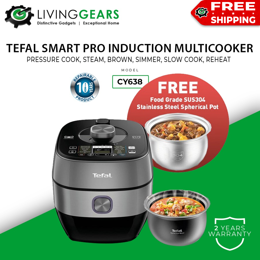 Tefal Multicooker Pressure Cooker (6L) CY601 / CY601D / CY625 / CY638 ...