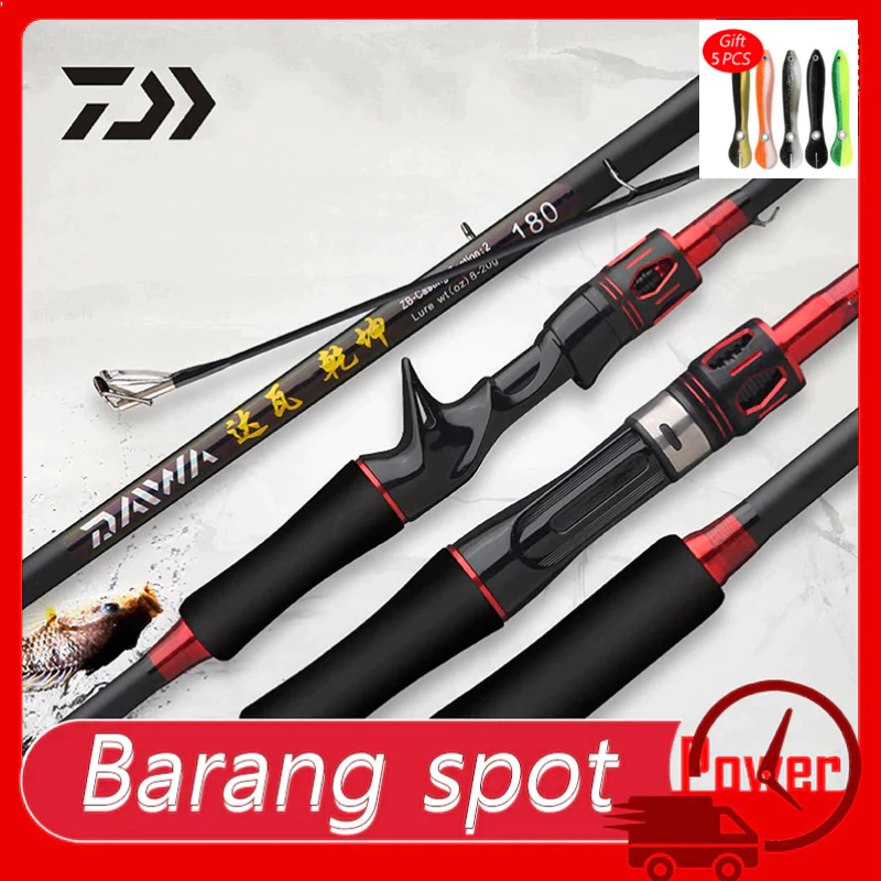 DAIWA Joran Pancing Carbon Lure Fishing Rod M Power Rod Casting Rod Spinning Sea Fishing Pole ...