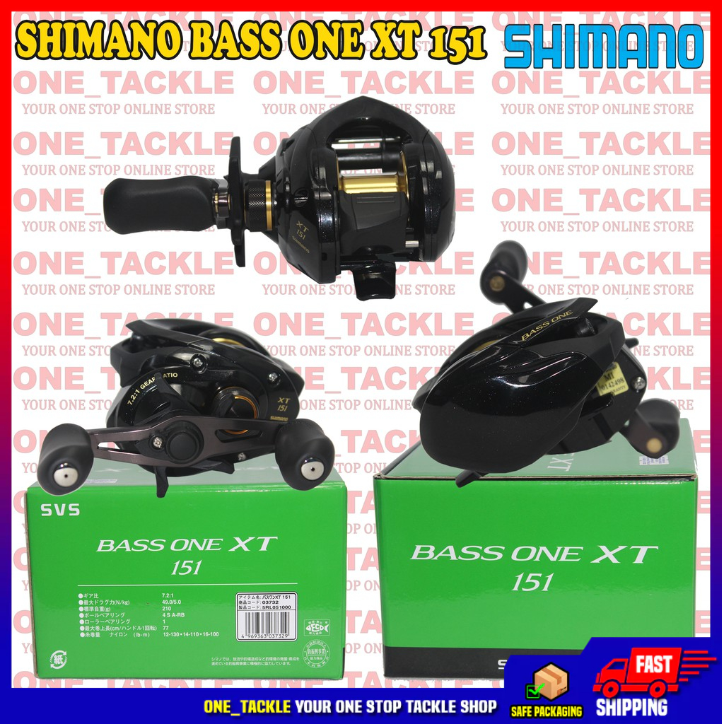 Shimano Bass One XT Baitcasting Reel (100% Original) | Shopee Malaysia